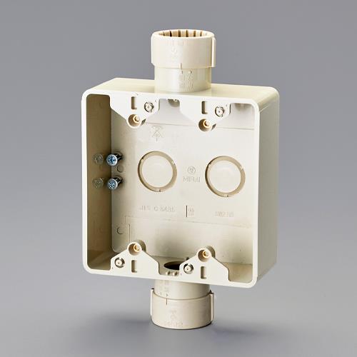 [PF22用]スイッチボックス(2方出/2個用) | 配線部材、配線器具、工業用電気部品 | 介護用品・福祉用具通販のスマート介護